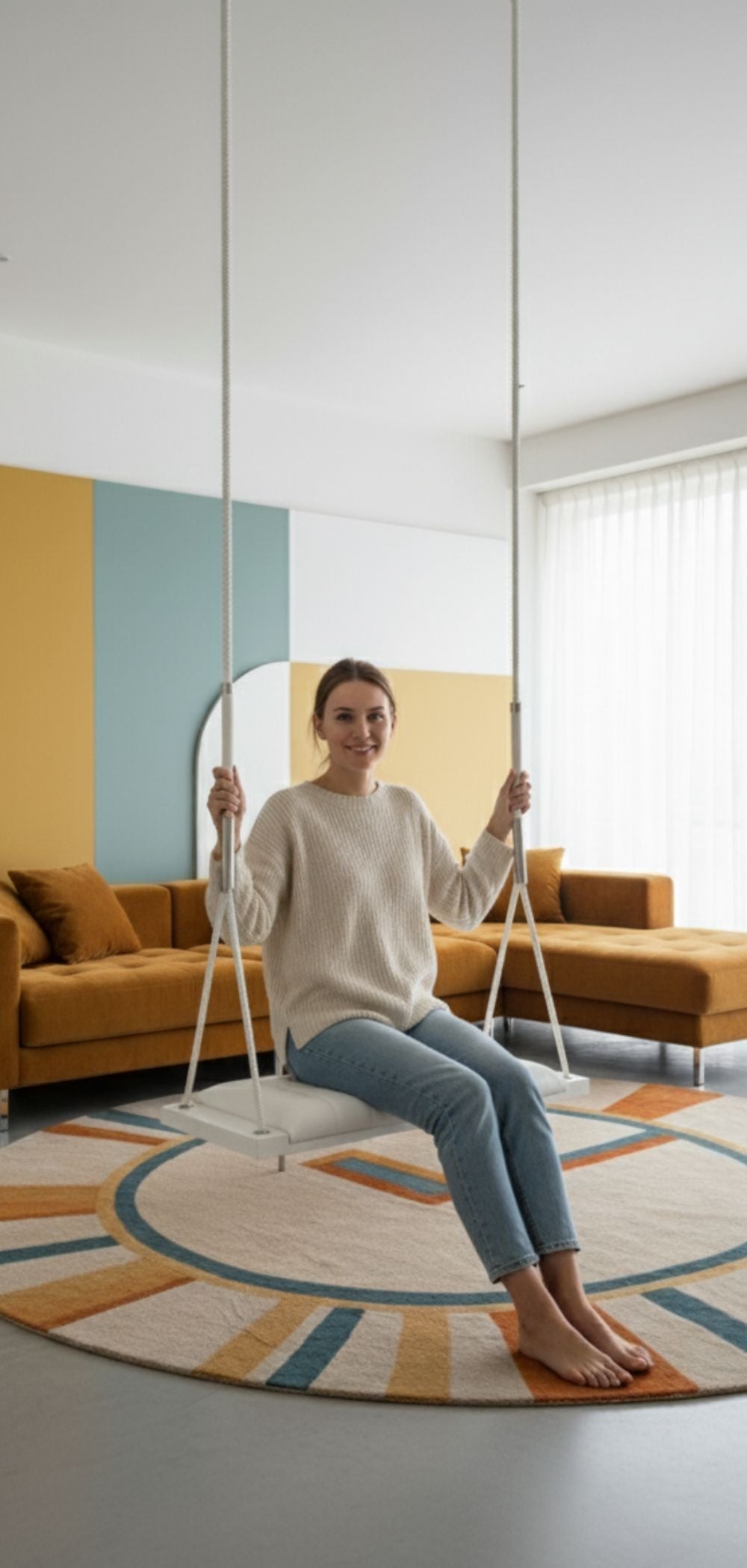 Luxury Indoor Swings. Crafted for Modern Homes – MAJESTIC SWINGS
