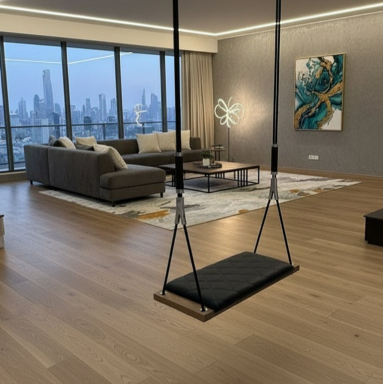 Luxury Indoor Swings. Crafted for Modern Homes – MAJESTIC SWINGS